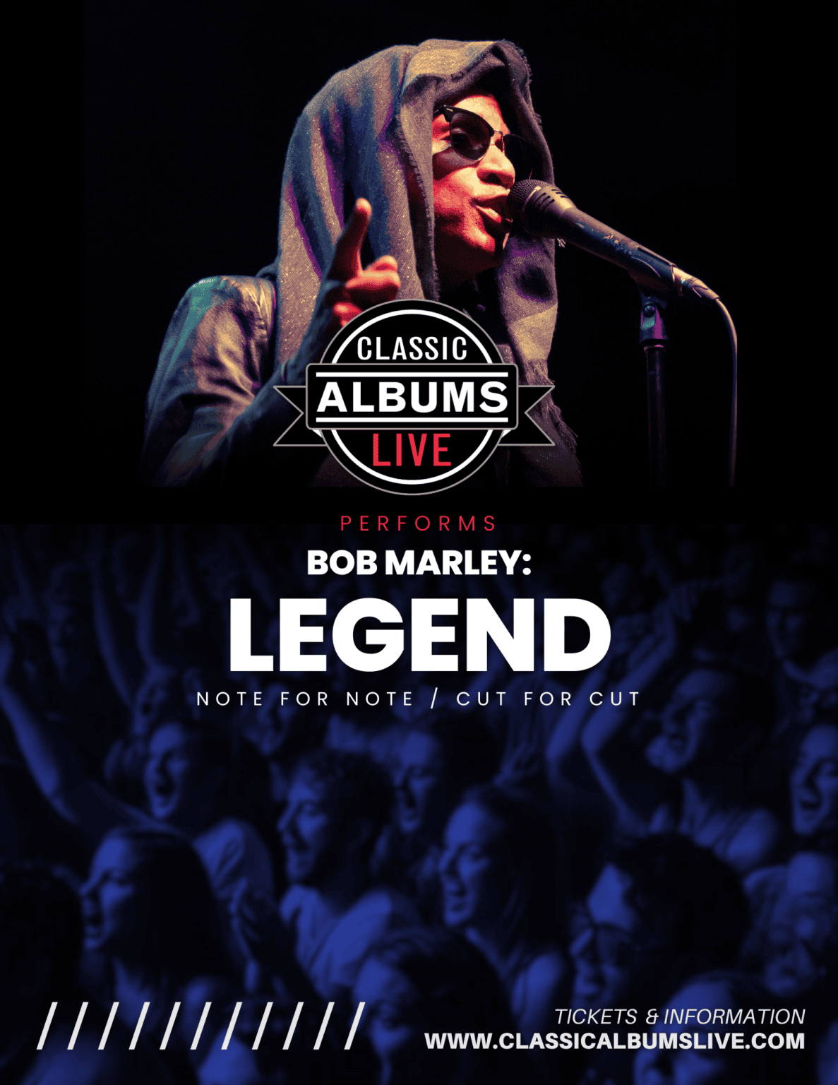 Classic Albums Live: Bob Marley - “Legend” | Reilly Arts Center