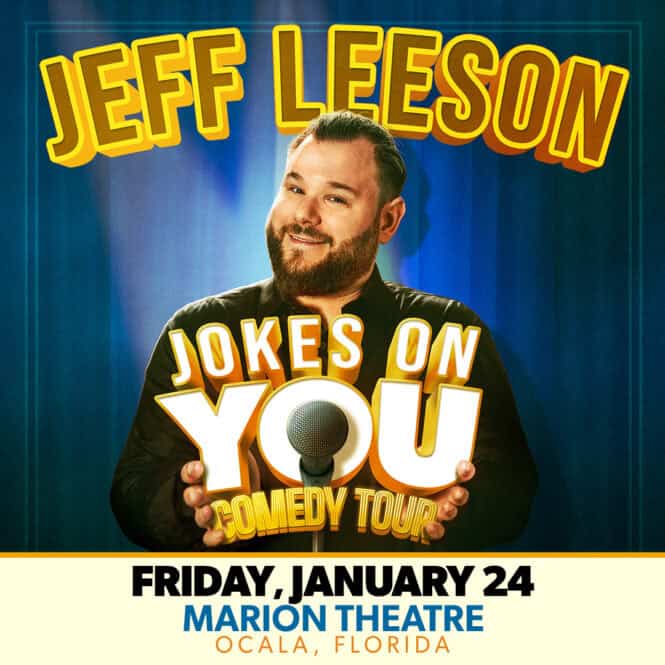 Jeff Leeson: Jokes On You Tour | Reilly Arts Center