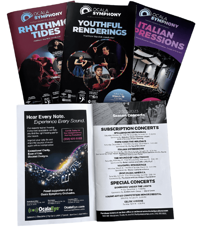 Program Ads | Reilly Arts Center
